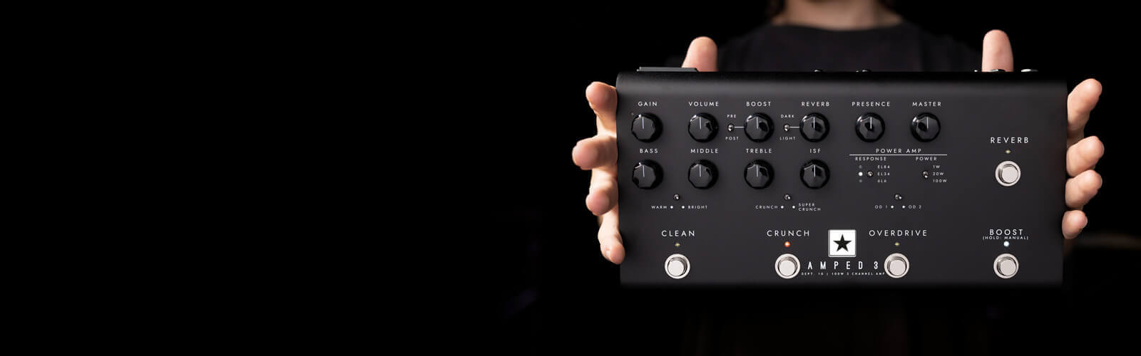 AMPED Launch Page - Blackstar - Deutsch